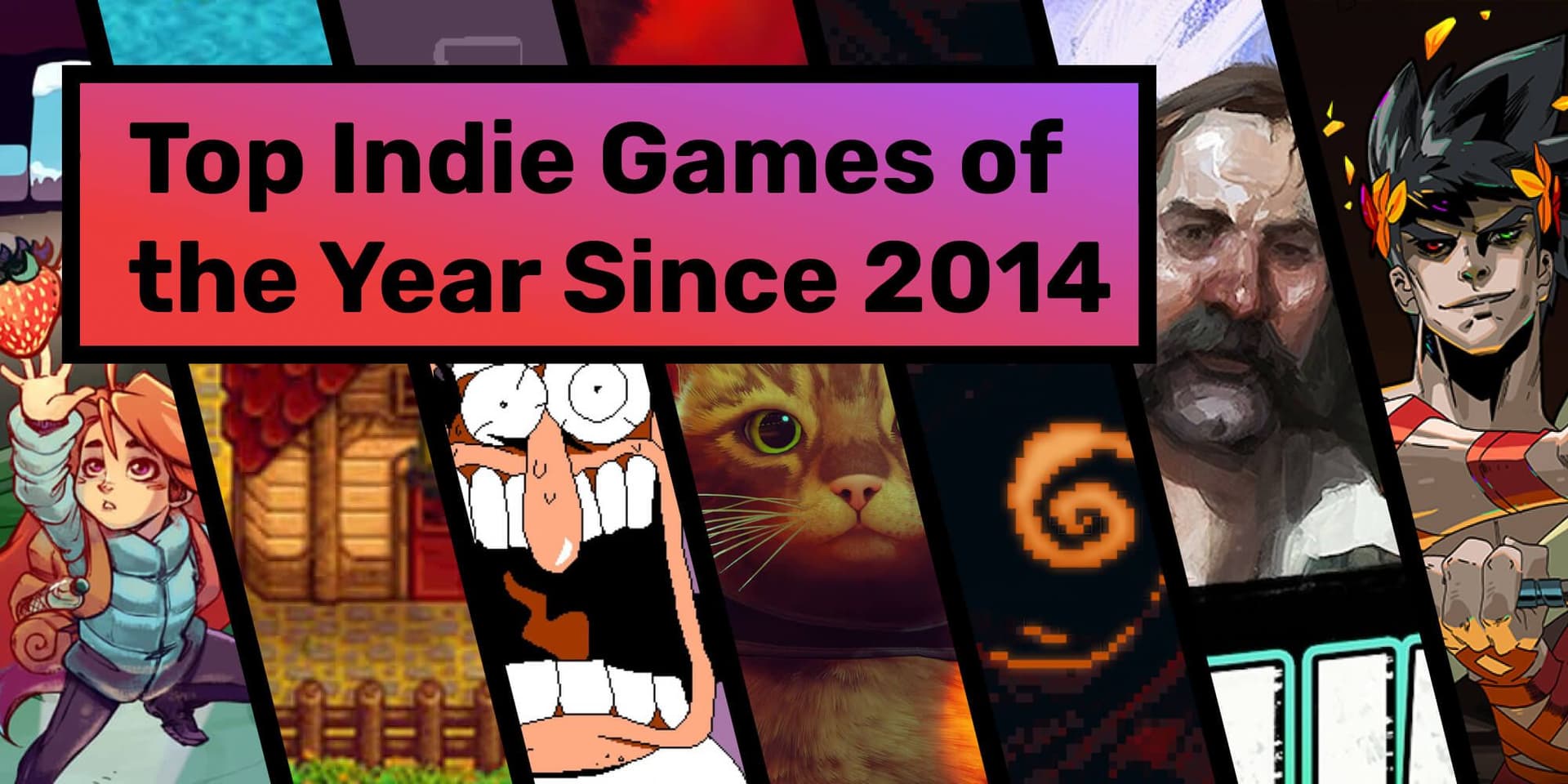 Top Indie Games of the Year From 2014 to 2024